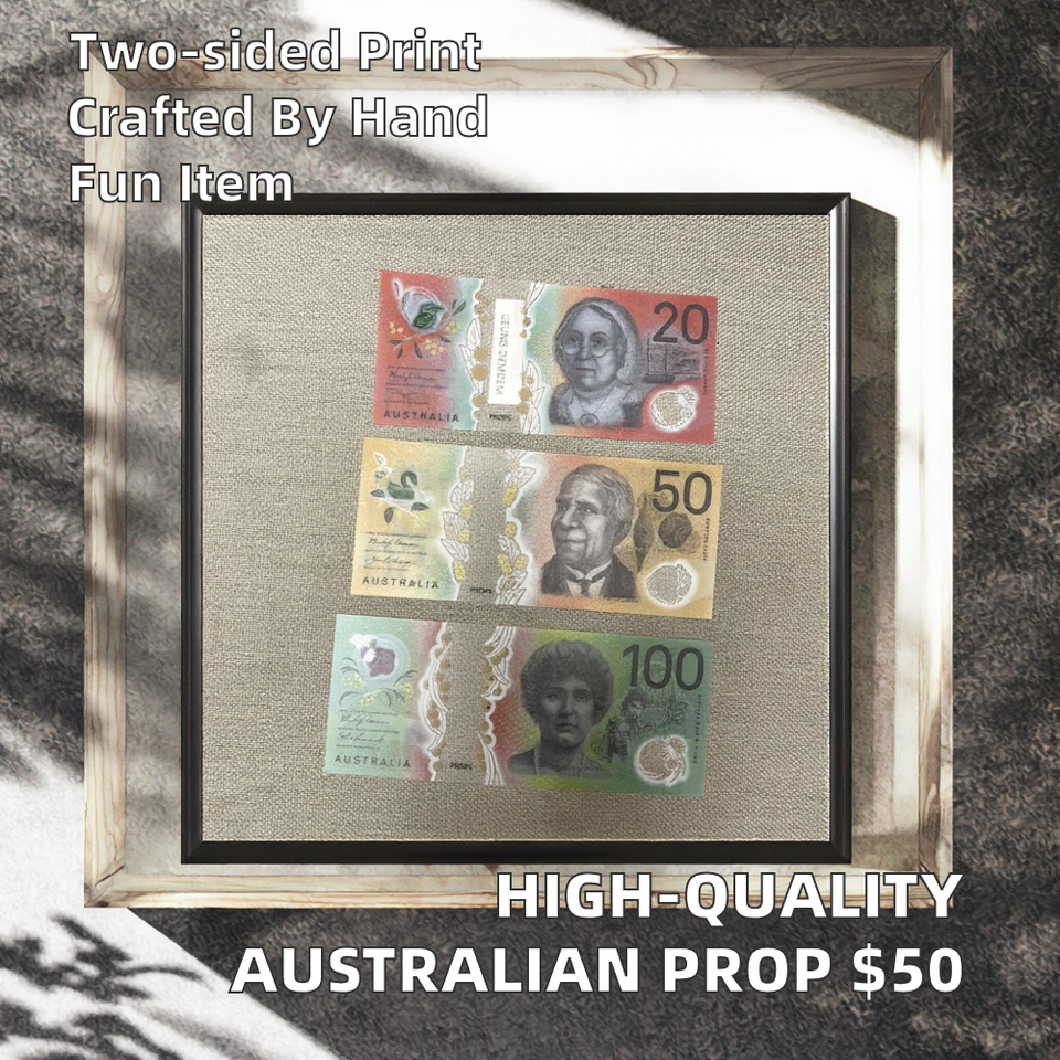 TOP Quality Australia Prop Banknotes Realistic US Dollar Saudi Paper ...