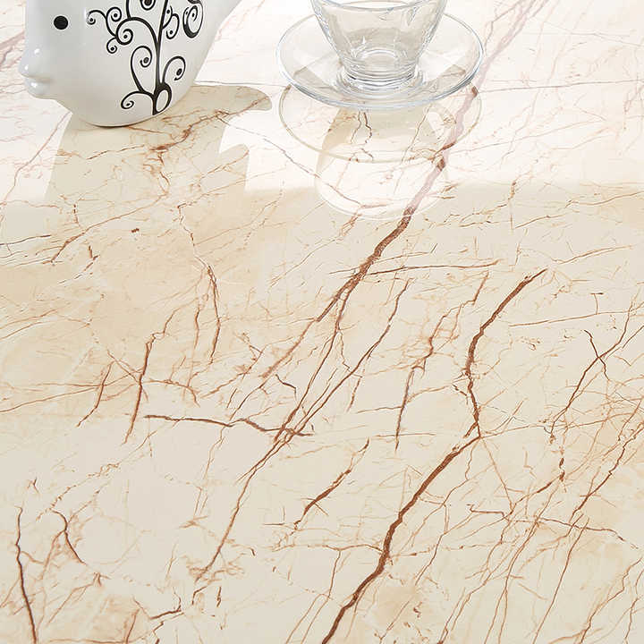 Beige Tiles Marbles Full Body Floor Tile Golden Glossy