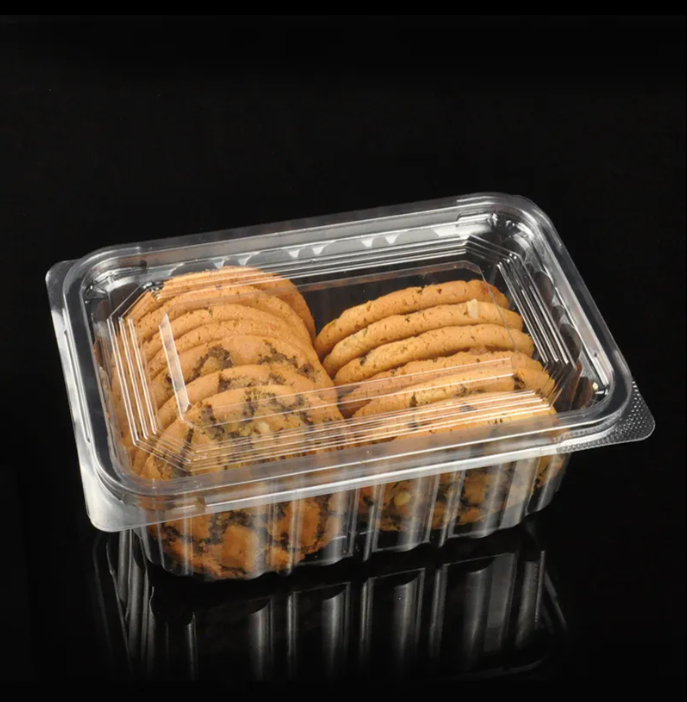 Single-use Transparent Plastic Packaging Box for Confectionery ...