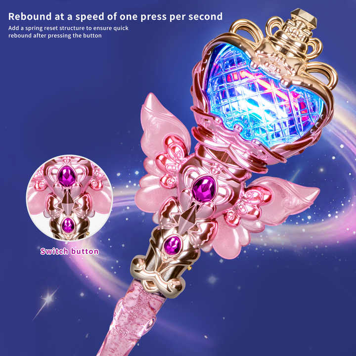 Magic Wand - Girls Dress up & Pretend Play Princess Toy