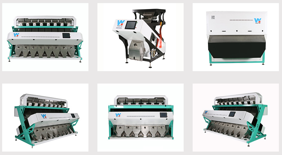 5 Chutes Coffee Bean Soybean Kidney Bean Color Sorter Machine Hot Sell ...