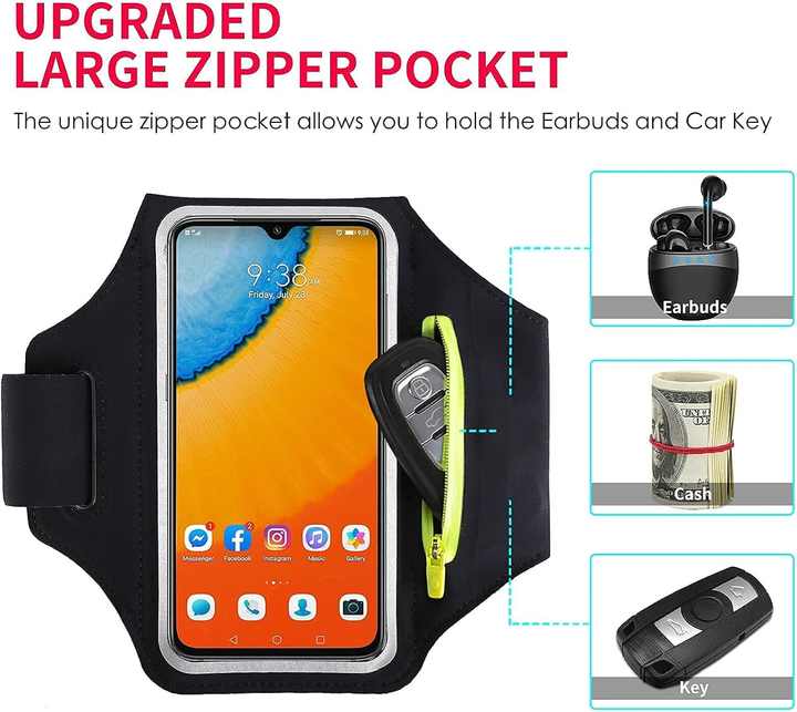 Sports Running Armband - Durable, Waterproof & Comfortable