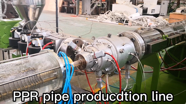 HDPE PPR Pipe Identification Line - Small Single Screw Extruder