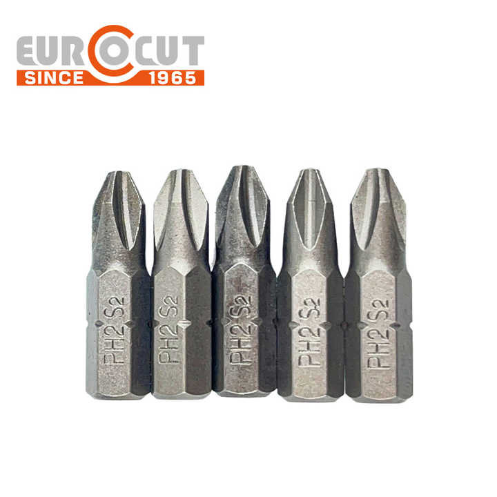 EUROCUT PH2 Cross Bit Drill Head Screwdriver Bits| Alibaba.com