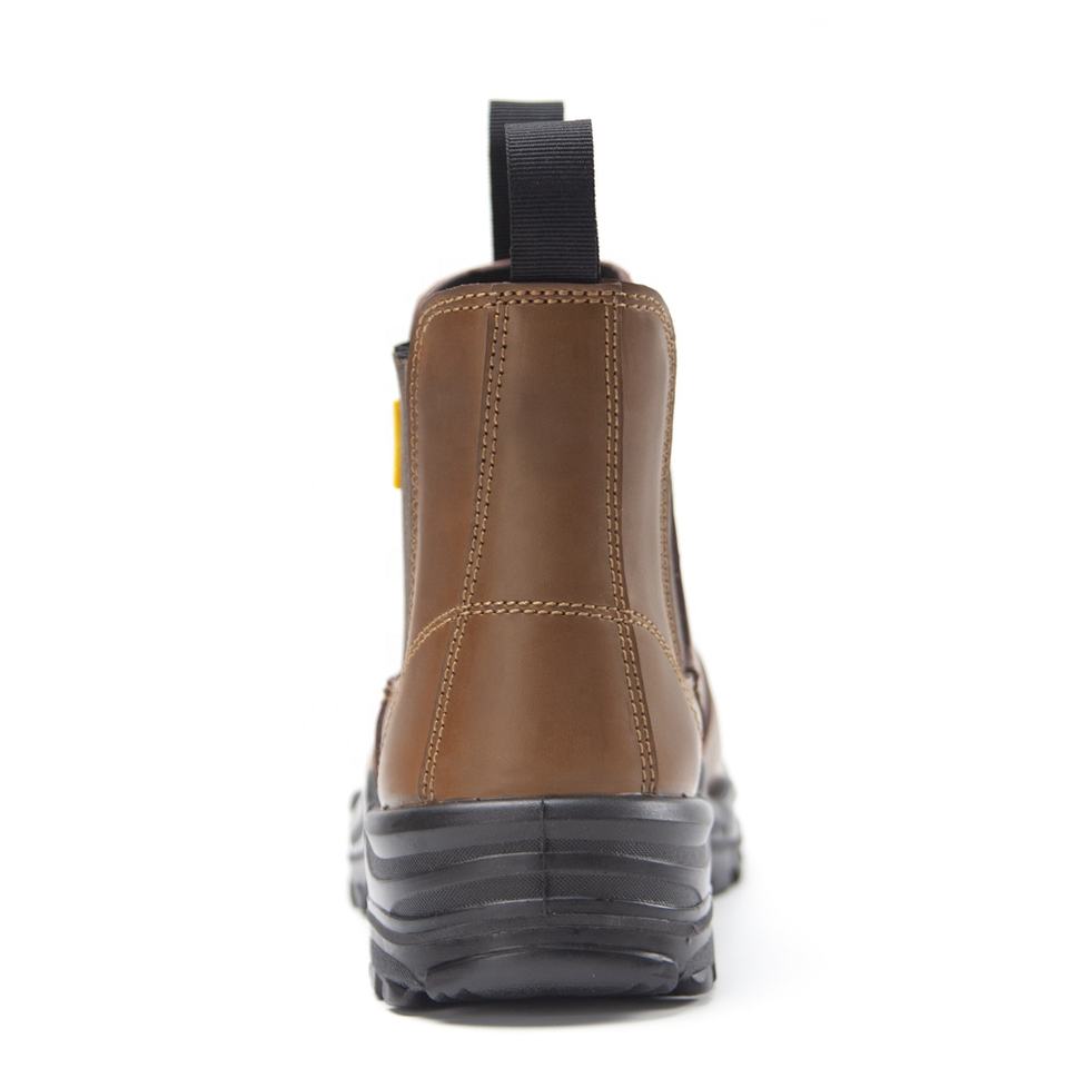 Anteng Steel Toe Safety Work Boots - Genuine Leather OEM