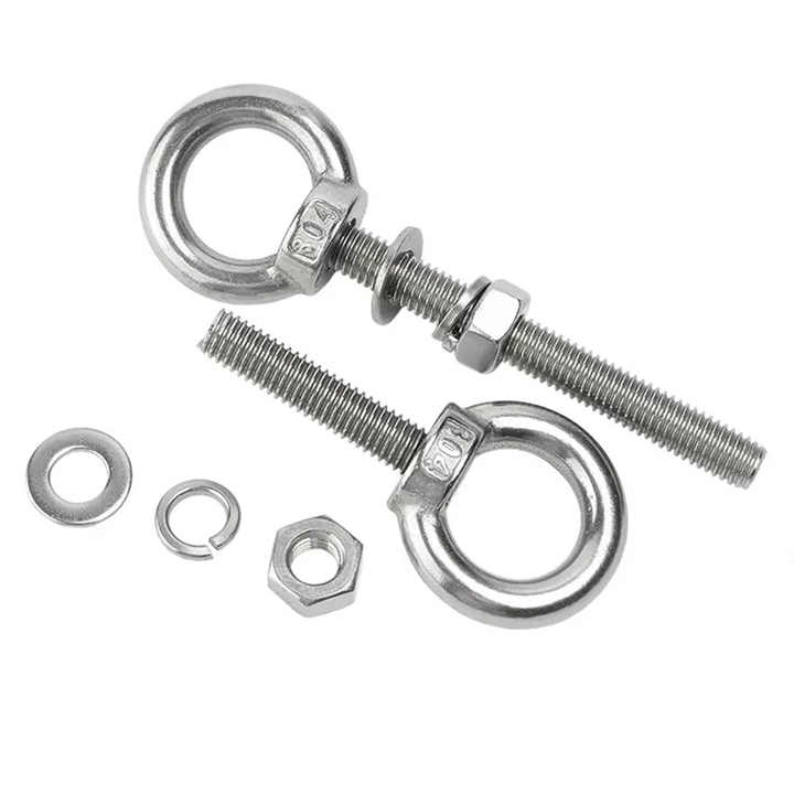 Lifting Eye Bolt With Nut DIN580 582 Stainless Steel Eyebolt SUS304 316 M3 M100| Alibaba.com