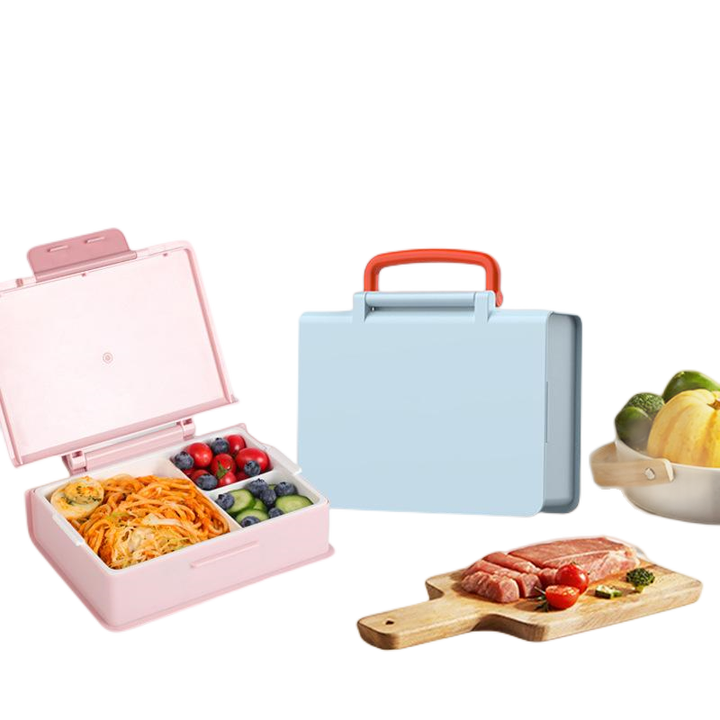 Wholesale Cute Bento Lunch Box Pp Material Portable Keep Cool Warm 3 ...