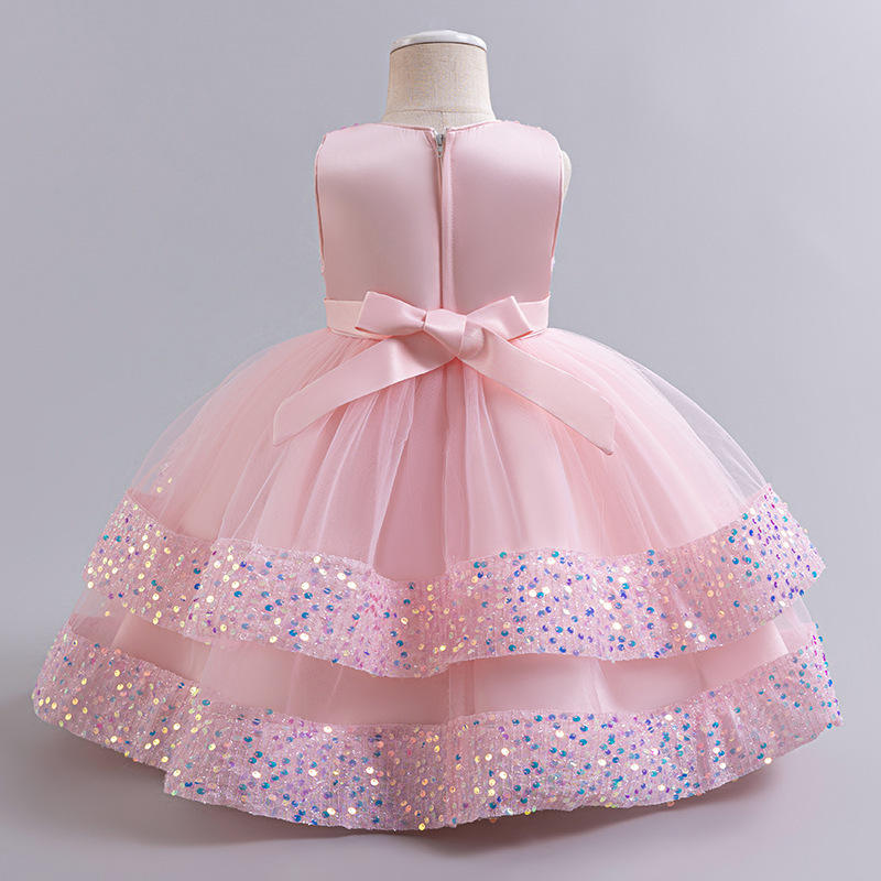 Princess Dresses with Sequins for Kids' Birthday Party, Butterfly ...