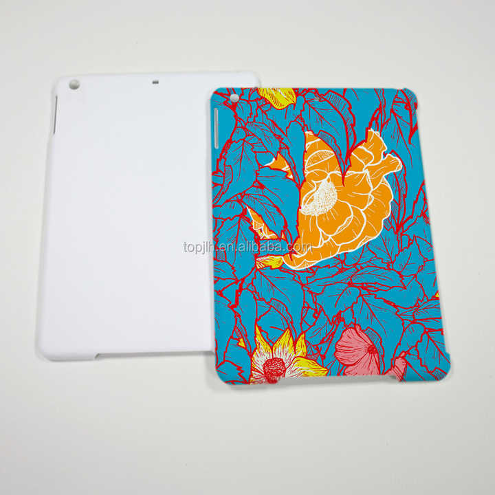 Topjlh 3D Blank White Printable Sublimation Matte Tablet Case for iPad ...