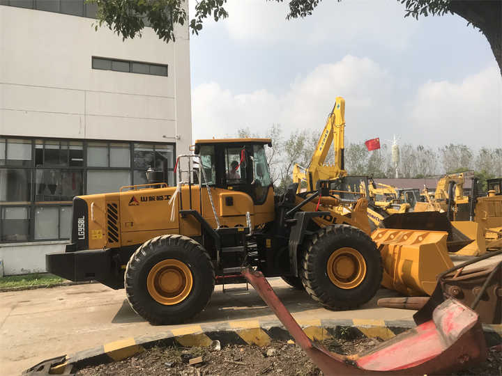 For SDLG 958 Front Loader Wheel Loader with Yellow Engine Factory ...