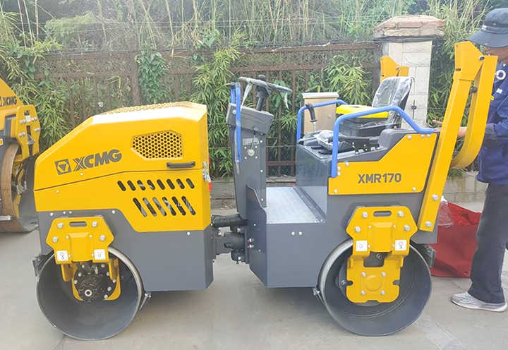 XCMG Official XMR170 Compaction Machine 1.7ton Double Drum Light ...