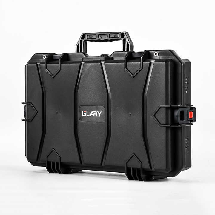 GLARY Waterproof Hard Shell Gun Storage Case Box with EPE Foam ...