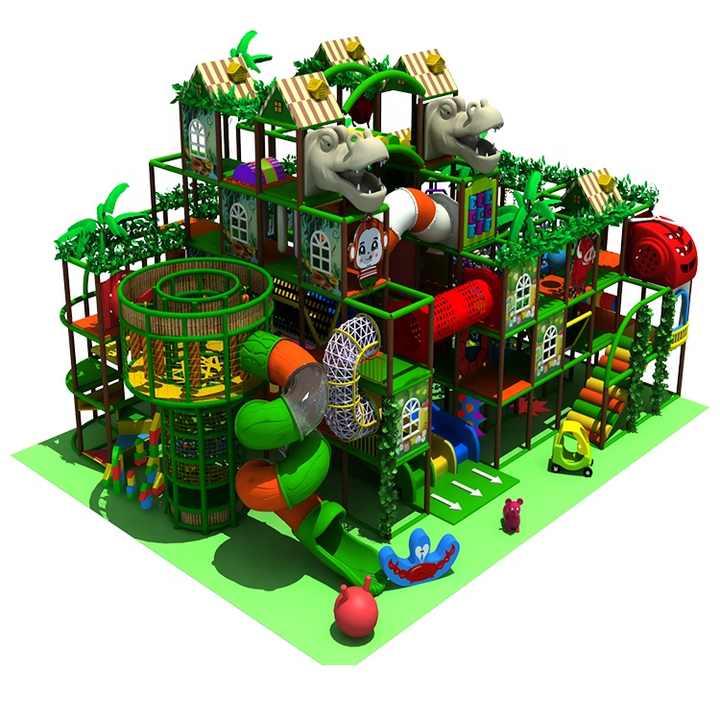 Jungle Themed Indoor Playground - Fun for the Whole Family