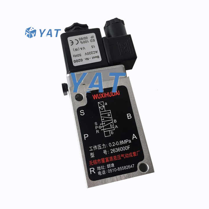 Truck Crane Parts 803000649 Electromagnetic Valve - High Guarantee