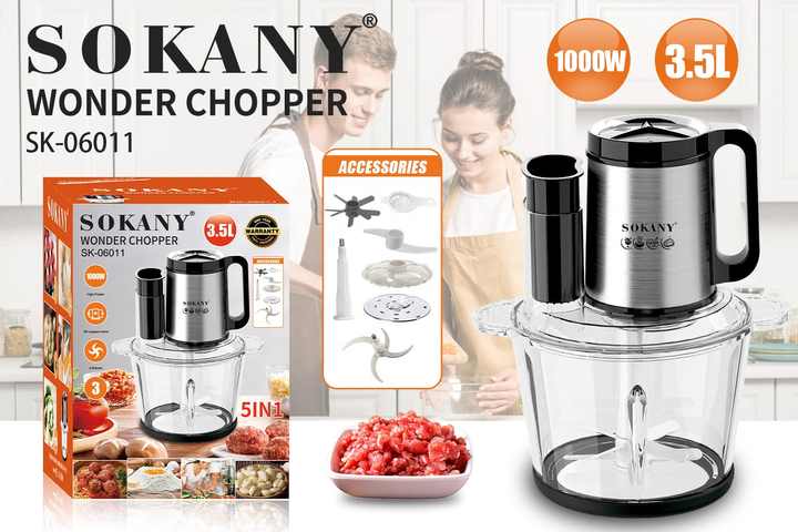 SOKANY Electric Meat Grinder - Multifunctional & Efficient