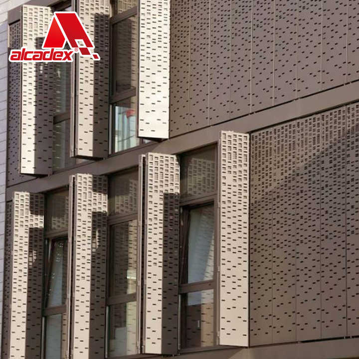 Aluminum Solid Panel Curtain Wall Facade - Decorative Exterior