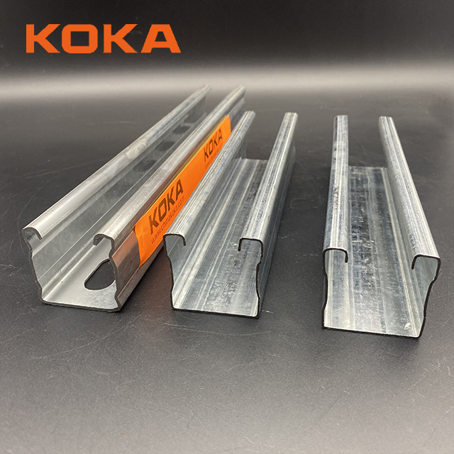 Heavy Load Strengthen Rib Reinforcement Strut Channel Galvanized Steel ...