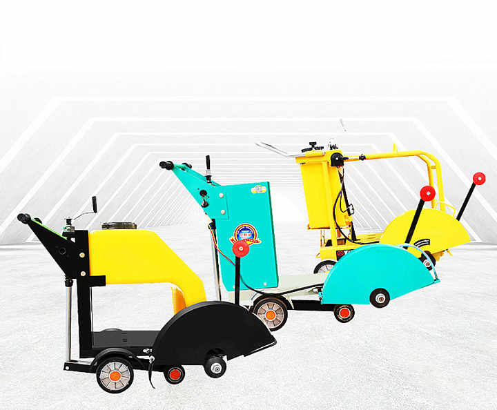 Gasoline-Powered Road Surface Cutting Machine Concrete Paver Seam ...