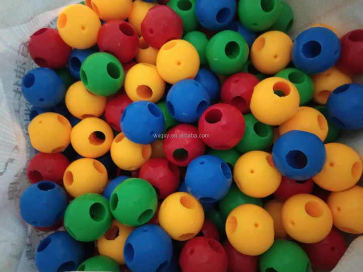 Ball-Shaped Plastic Cross Buckle Multiple Colors 16mm Kids Playground ...