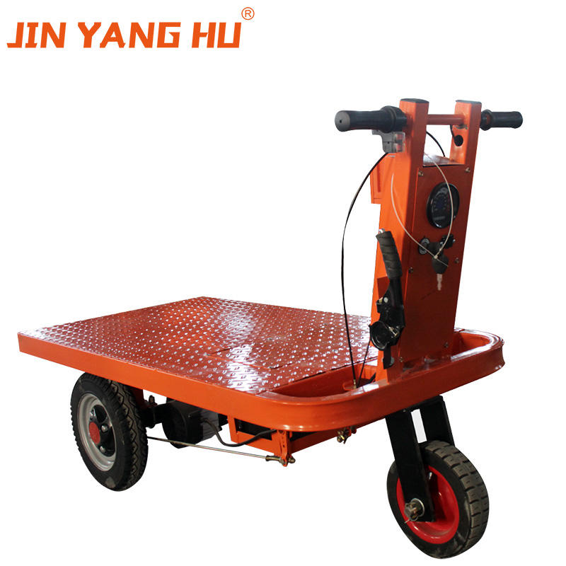 Electric Flat Transport Cart - Efficient Short-Distance Transport