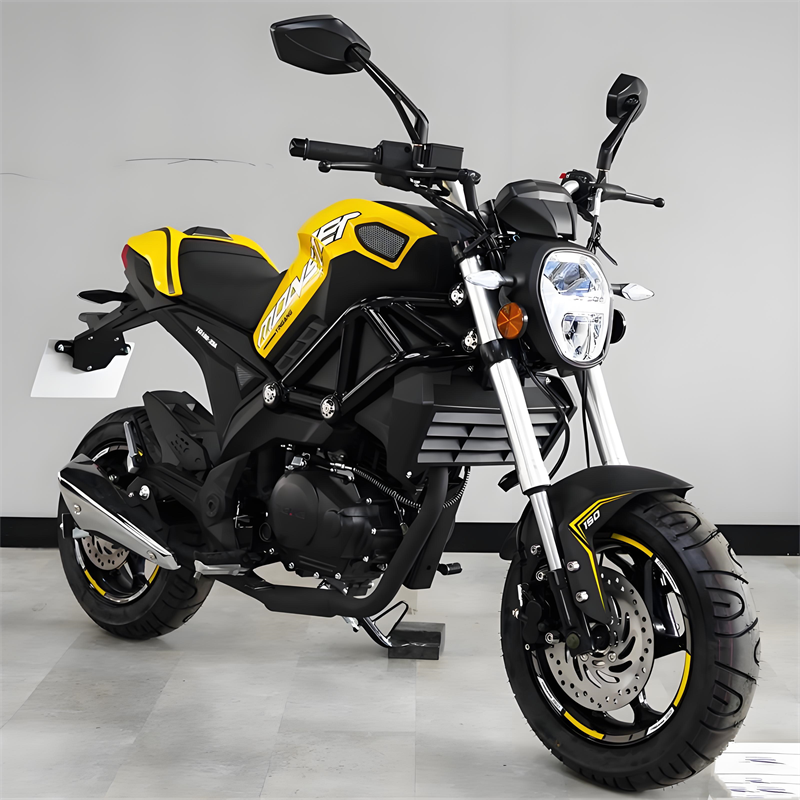 150cc Monster-style Naked Street Motorcycle: Smooth Suspension & Bumpy ...