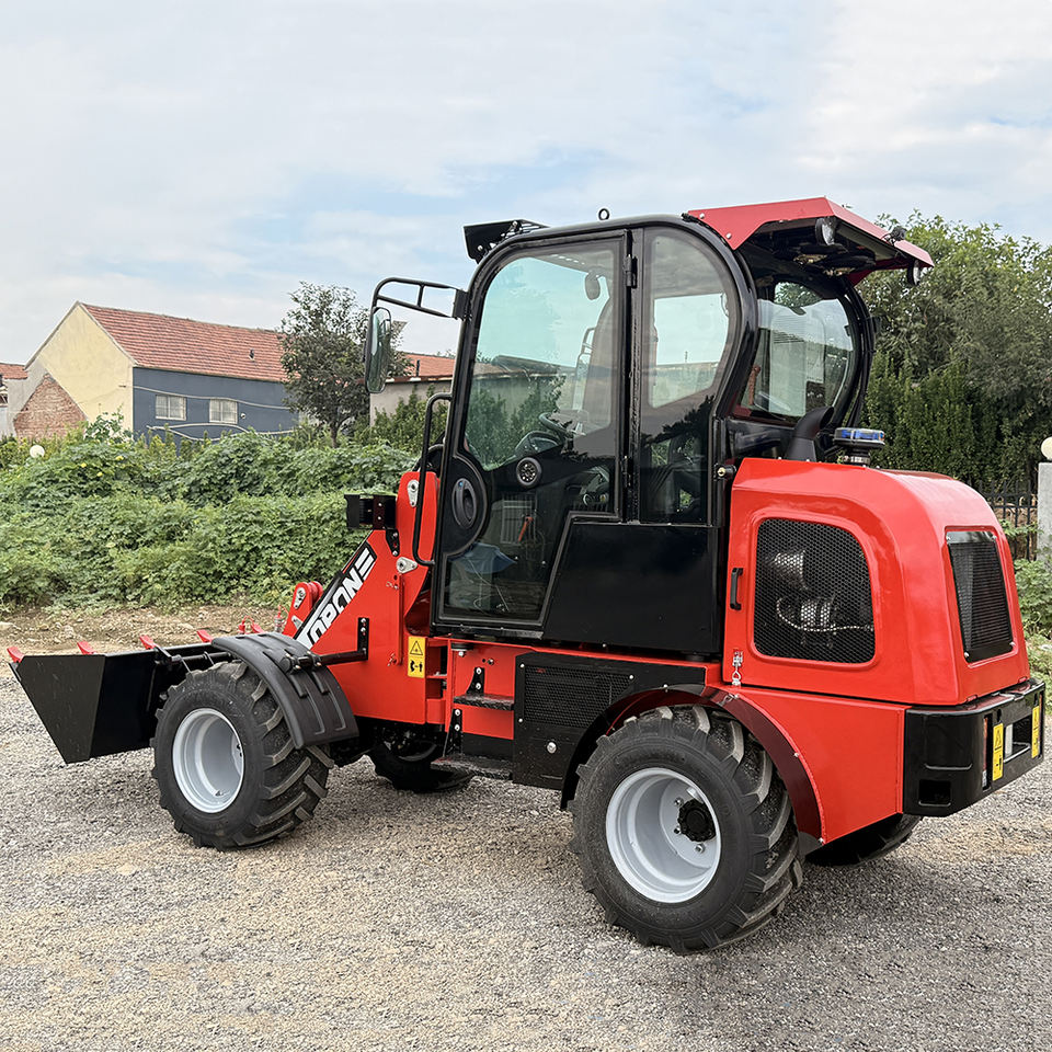 Mini Wheel Loader Front End Loader 4x4 TOPONE TL909 900KG Small ...