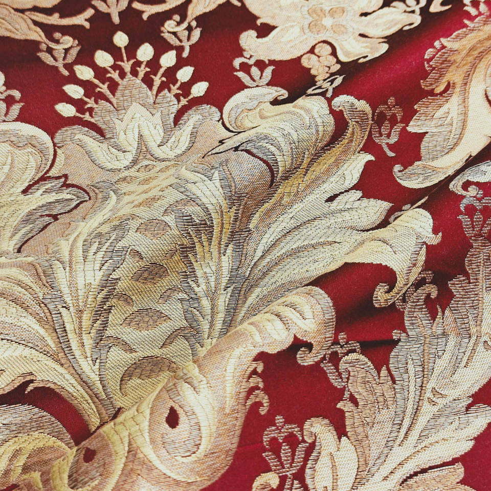 Factory Direct Sales Luxury European Yarn Dyed Damask Jacquard Thick ...
