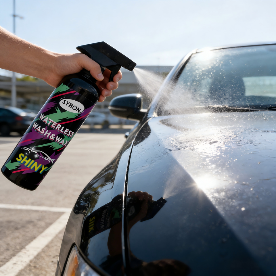 500ml Waterless Car Wash Liquid Hydrophobic Effect for Car Care ...