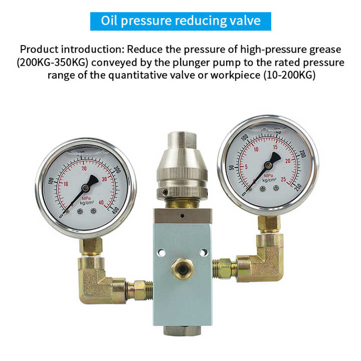 Grease Reducing Valve - High Pressure Regulator for Oil