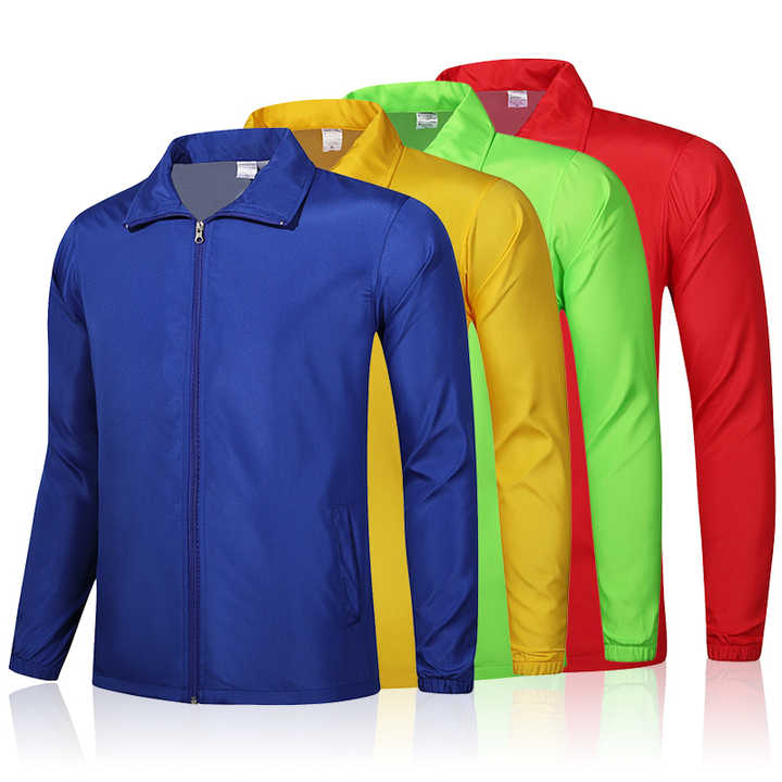 Customized logo High-quality Men's Jackets Zipper Breathable Waterproof ...