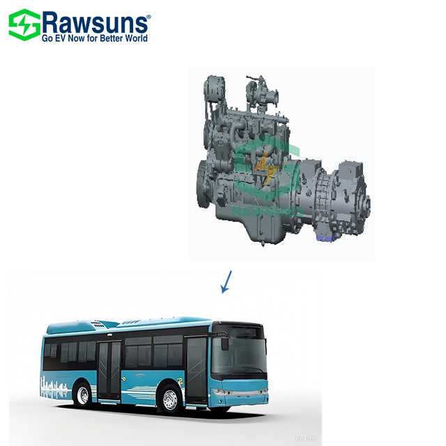Electric Truck Gearbox Max Output 2 Speed Automatic Transmission for ...