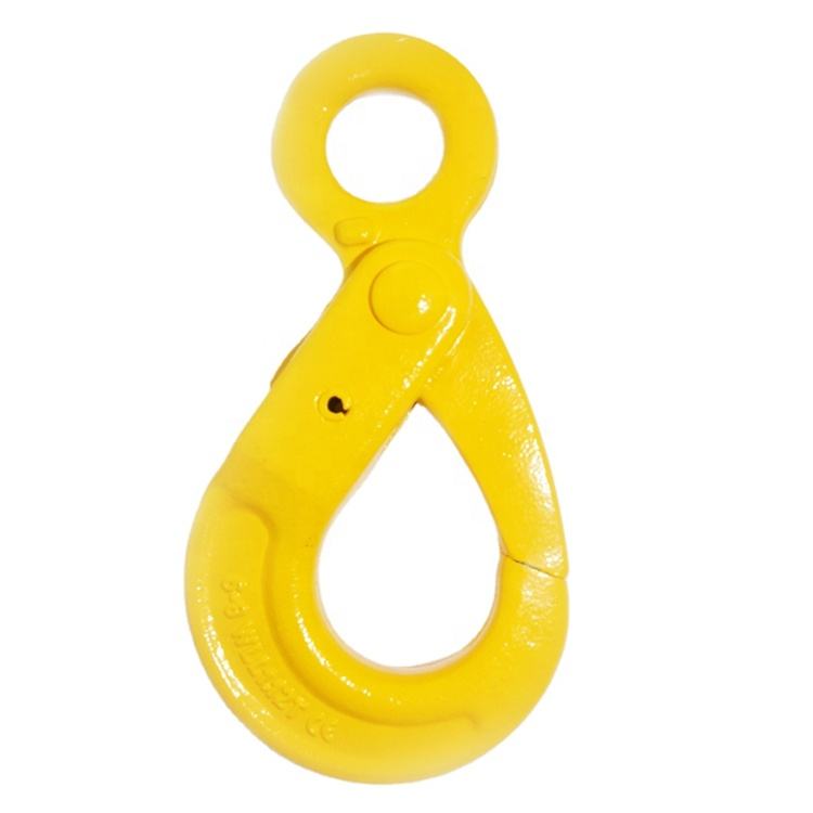 Grade 80 Self-Locking Eye Type Lifting Hook for Mining Applications ...
