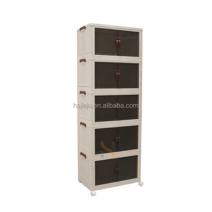 Stackable Multi-Layer Plastic Storage Cabinet Drawers - OEM Available