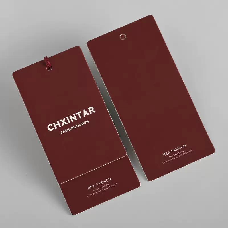 New Customize Private Eco-Friendly Paper Hangtags for Garment & Bags ...