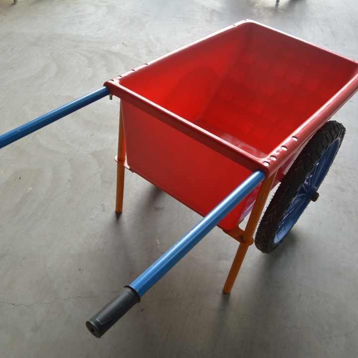 Double-Wheel Plastic Wheelbarrow Feed Cart Special Agricultural ...