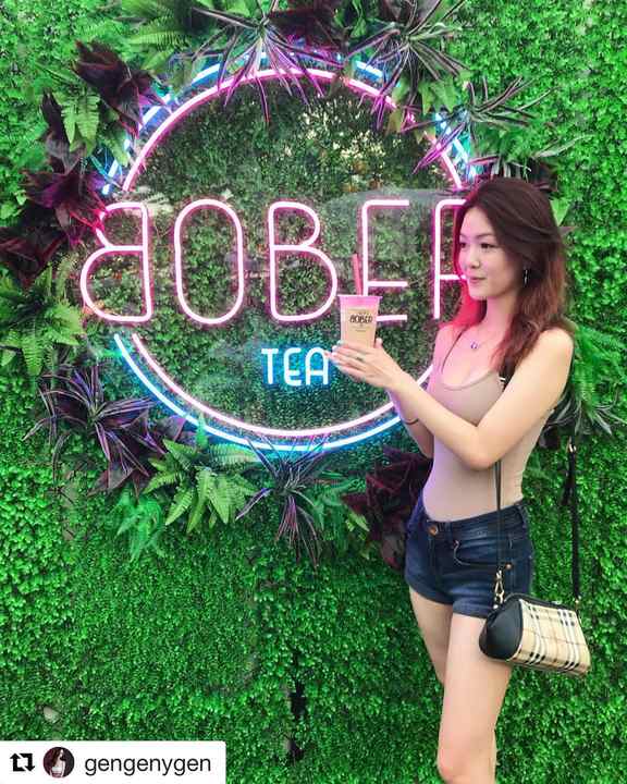 Pearl milk tea coffee uses high-quality BOBER TEA vegetable fat powder ...