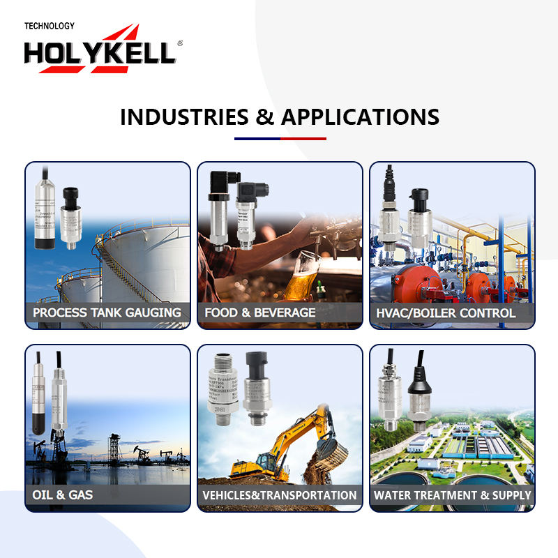 Holykell Pressure Transducer - Precision for HVAC