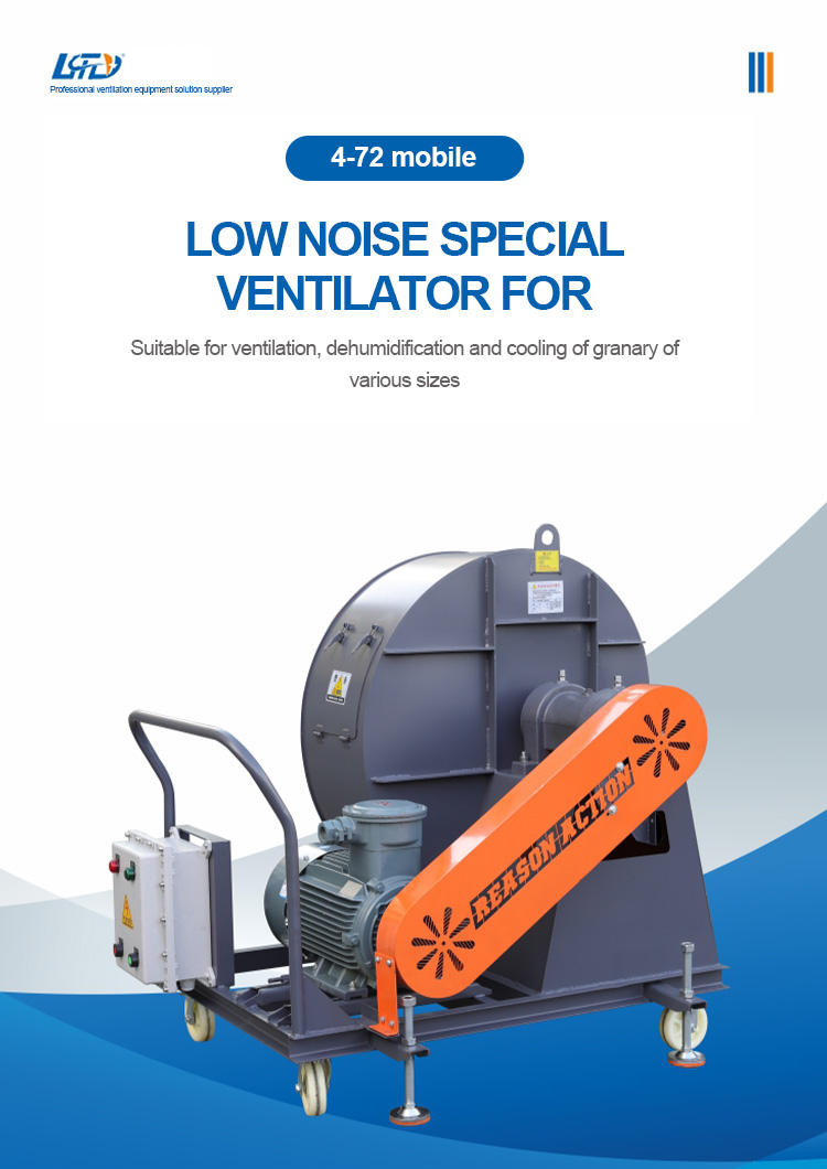 4-72 Vacuum Cereal Rice Corn Corn Large Capacity Grain Dryer Blower ...