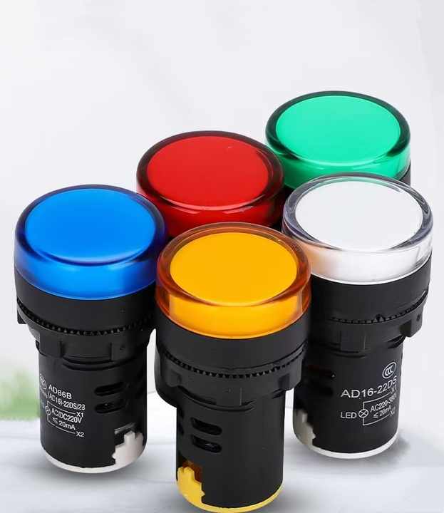 AD16-22 LED Pilot Light Indicator - Reliable AC/DC Solutions