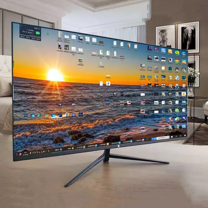 Anti 2k Panel 144hz Gaming 2560x1440 Resolution Stand Led Flat Curved ...