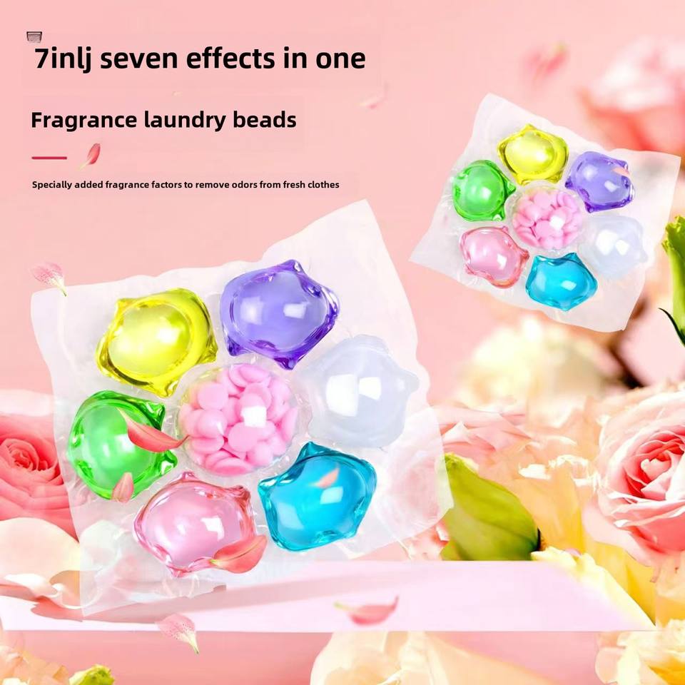 7-in-1 Laundry Capsule - Fruit-Scented, Long-Lasting Fragrance