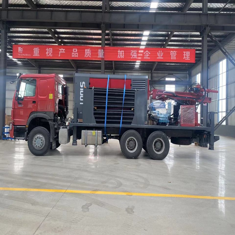 Truck Type Water Well Drilling Rig, Truck Drilling Rig Supports ...