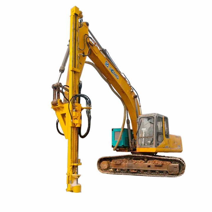 Preference Hydraulic Excavator Mounted Rock Drill for Mining