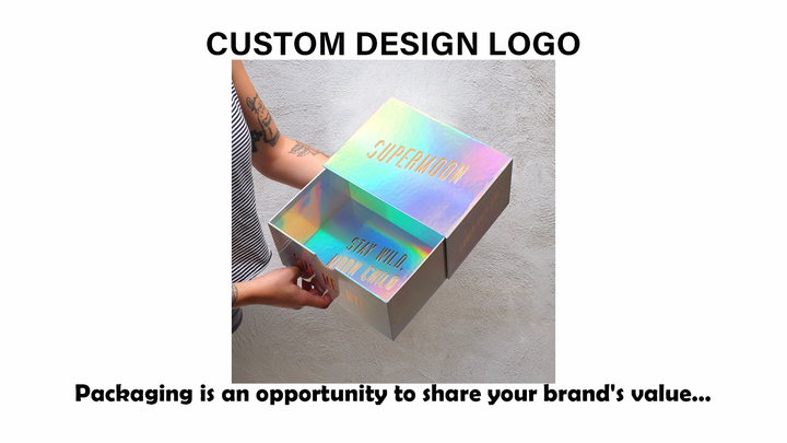 Custom Holographic Drawer Boxes - Perfect for Gift Packaging