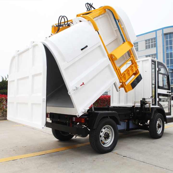 Electric Garbage Transport Vehicle - Mini Garbage Truck