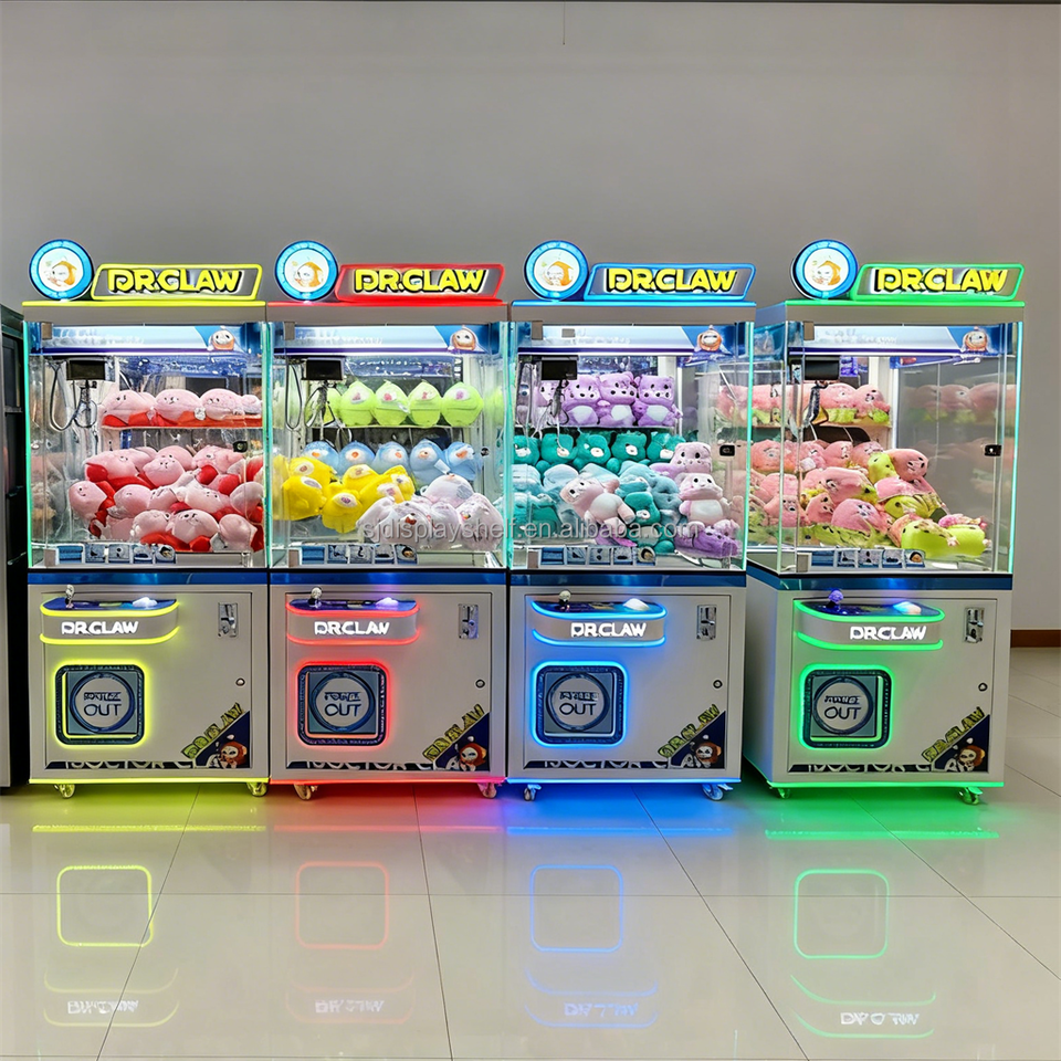 3-Payment Claw Machine 500 US Cases 30 Styles For Playgrounds Crane ...