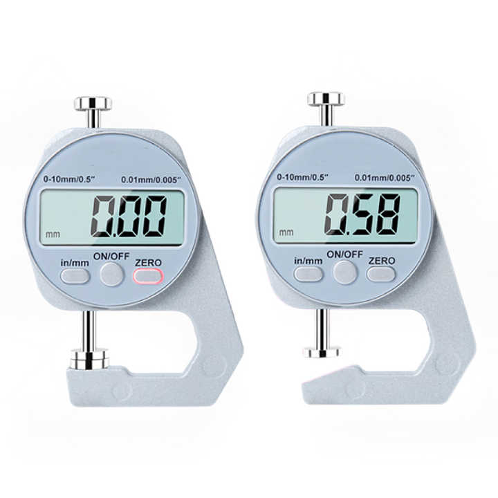 thickness gauge, mini thickness measuring instrument, micrometer ...