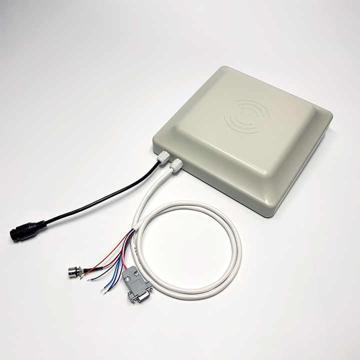 ISO 18000-6C TCPIP Passive Parking Access Control Built in 8dBi Antenna UHF Integrated Reader ...