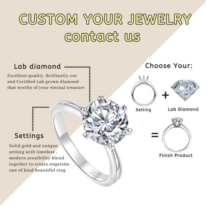 Starsgem International IGI GIA Certificado 0.5ct 1ct 1.5ct 2ct 3ct Diamante de laboratorio al ...