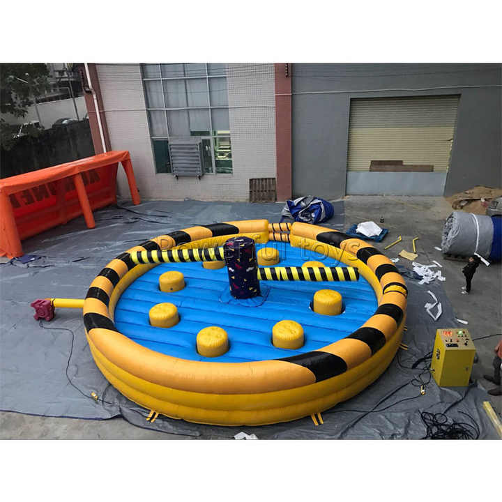Inflatable Meltdown Wipeout - Fun Outdoor Game for All Ages